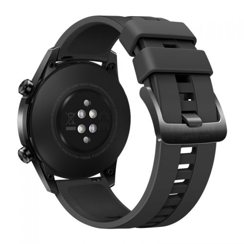 【华为LTN-B19】华为（HUAWEI）WATCH GT2 智能手表 黑色氟橡胶表带LTN-B19（曜石黑）